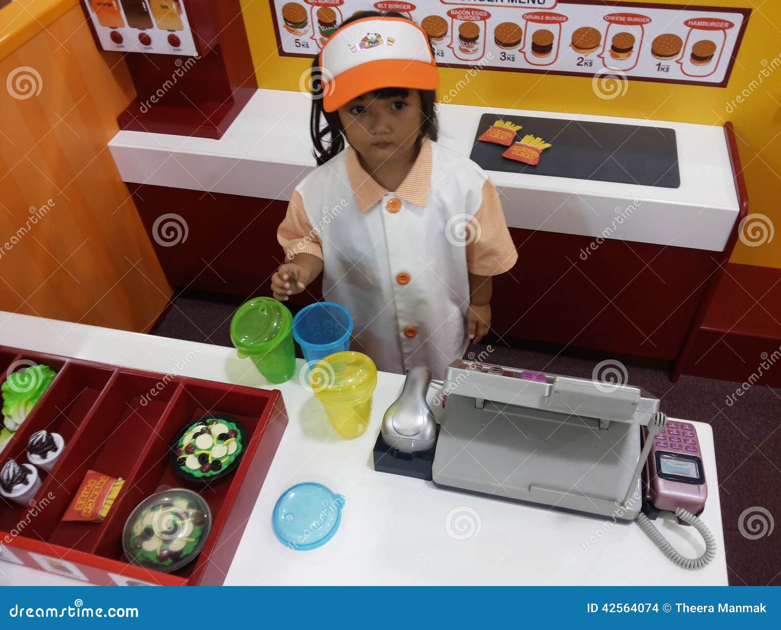 Berger shop editorial stock image. Image of cutekid, berger - 42564074