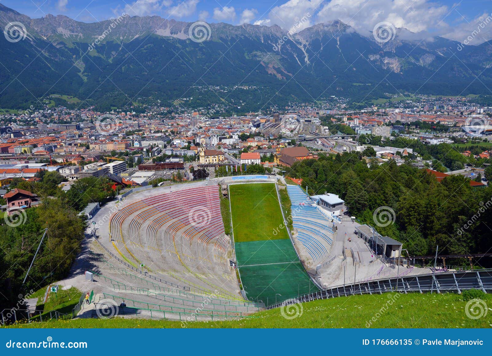 The Bergisel Ski Jump Stadium, Austria Editorial Image - Image of ...