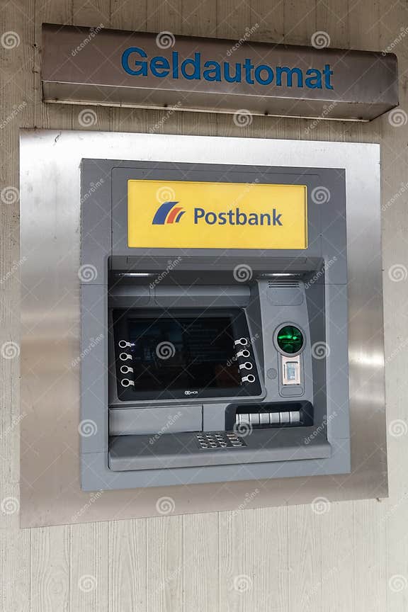 BERGISH GLADBACH, GERMANY - SEPTEMBER 18, 2016: ATM (Automatic Telling ...