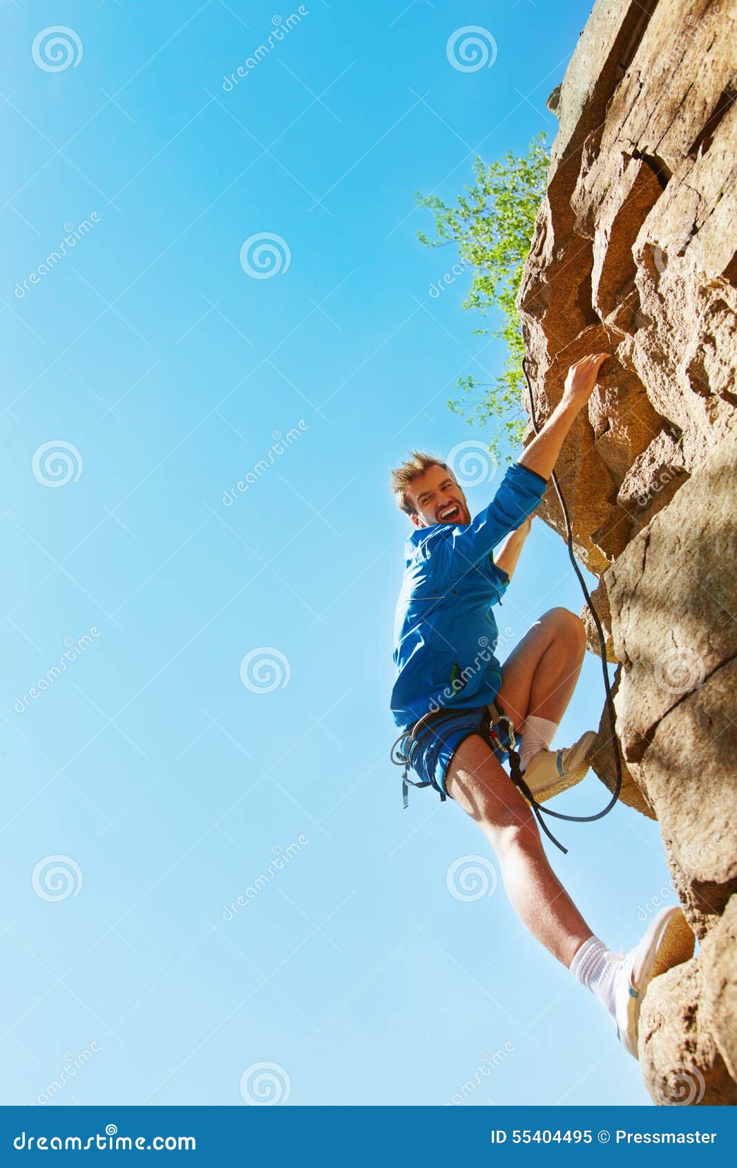 Bergsteiger stockbild. Bild von oberseite, bergsteiger - 55404495