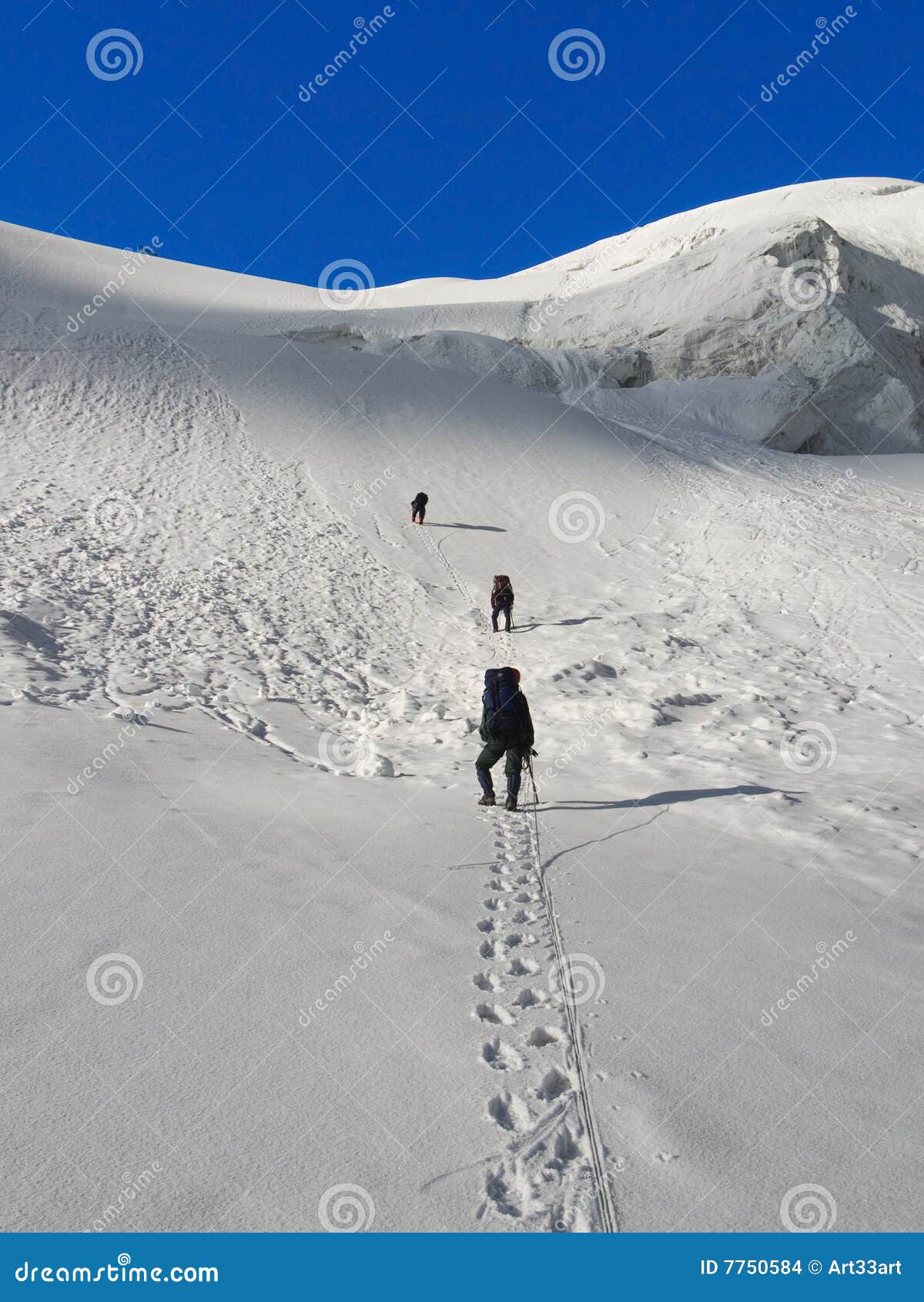 Bergsteiger stockfoto. Bild von szenen, hoch, himmel, ansicht - 7750584