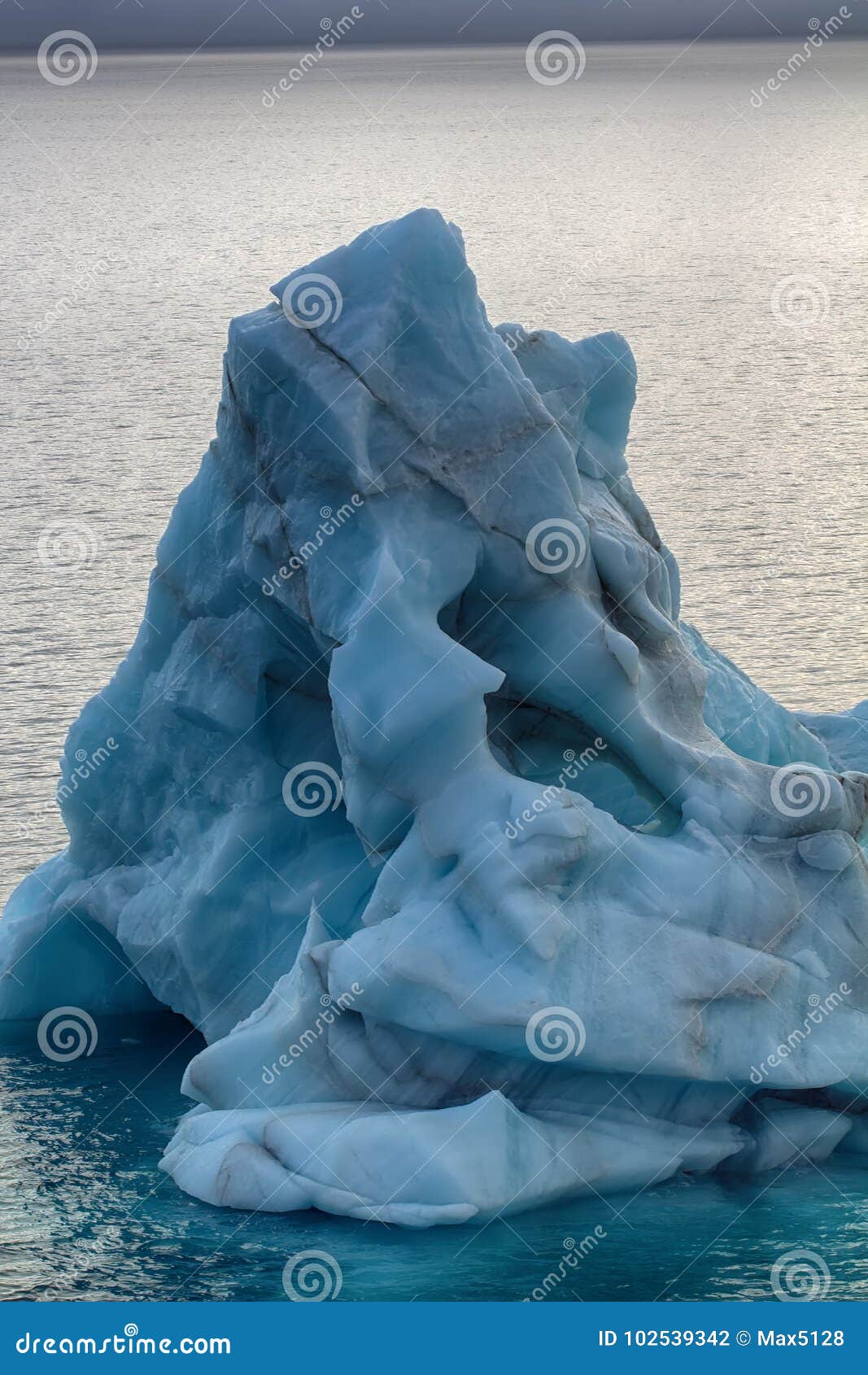 Bergy Bit - Part of Iceberg Stock Photo - Image of area, cold: 102539342
