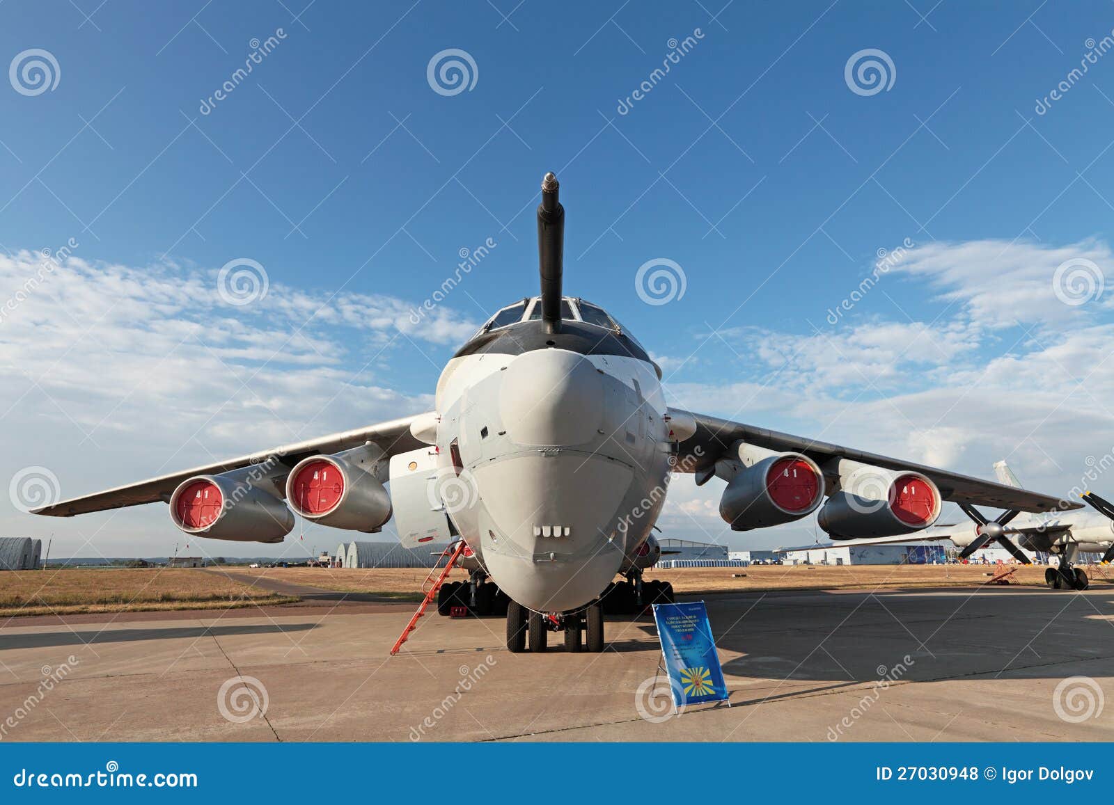 Beriev a-50 (AWACS) editorial stock photo. Image of system - 27030948