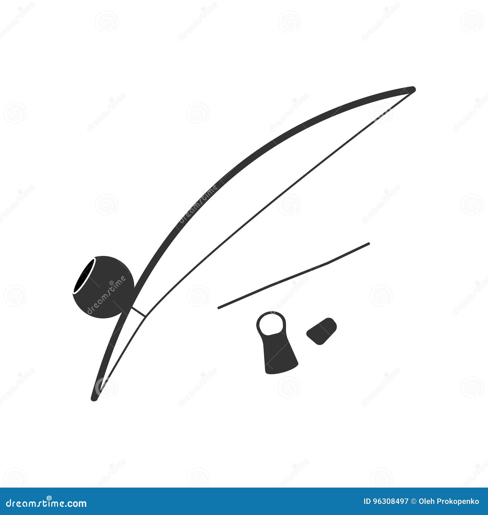 Berimbau, Percussion Instrument, Flat Design Stock Illustration ...