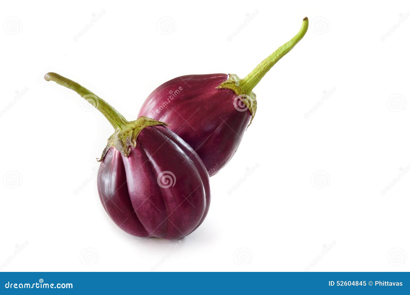 Beringela Isolada No Fundo Branco Imagem de Stock - Imagem de preto ...