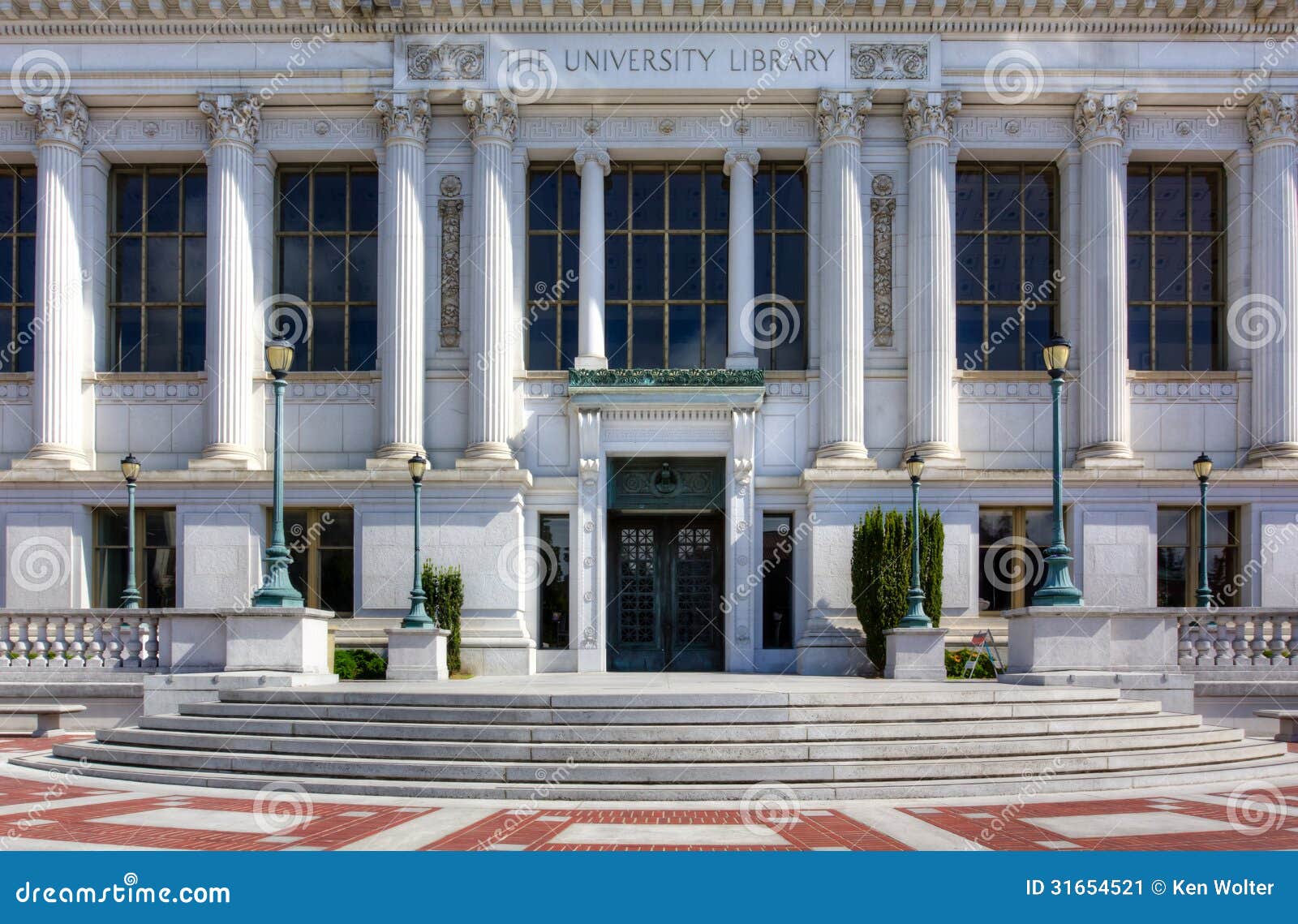 Berkeley University Library Editorial Photo - Image of berekely, area ...
