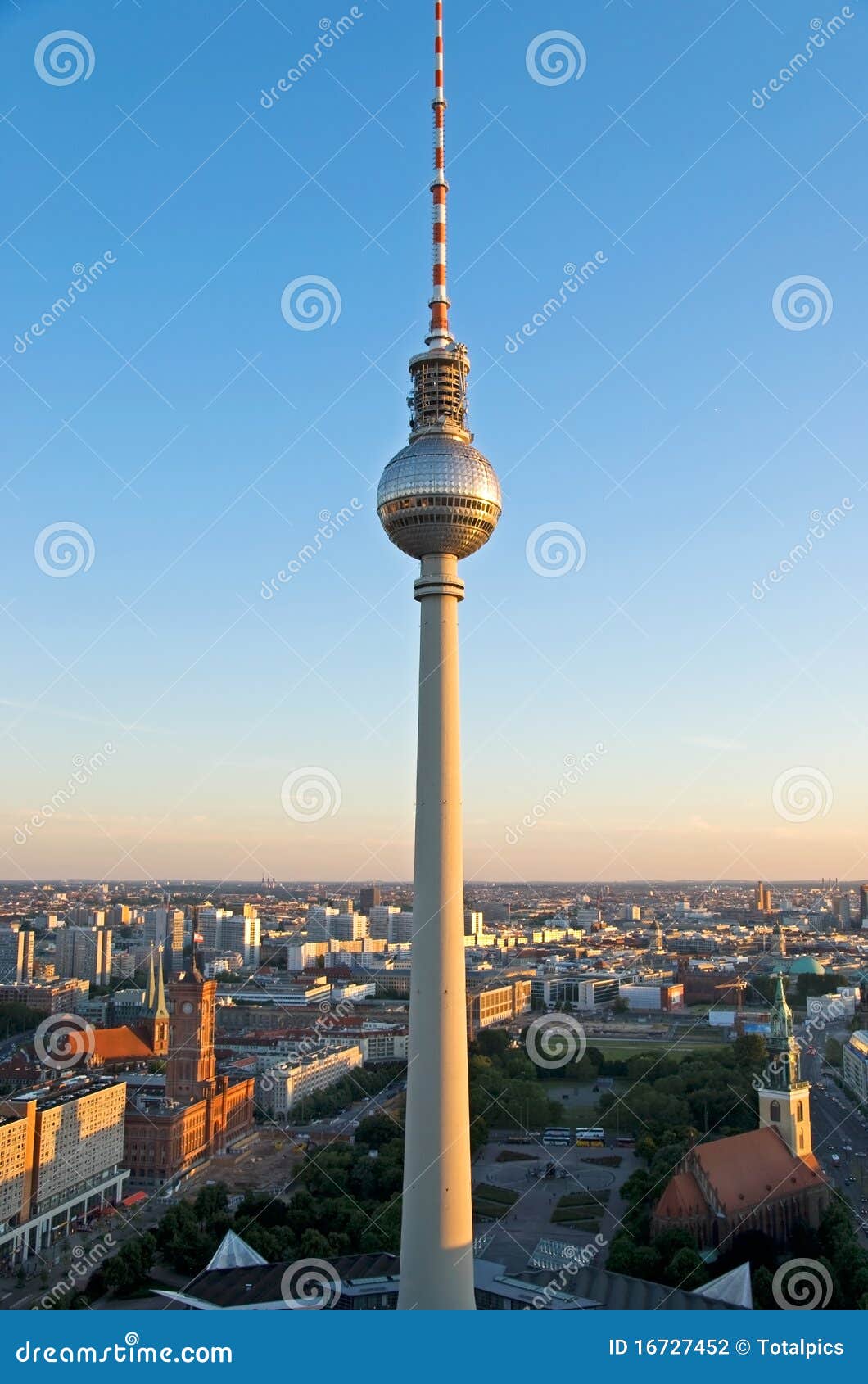 Berlin aerial image stock photo. Image of skyline, city - 16727452