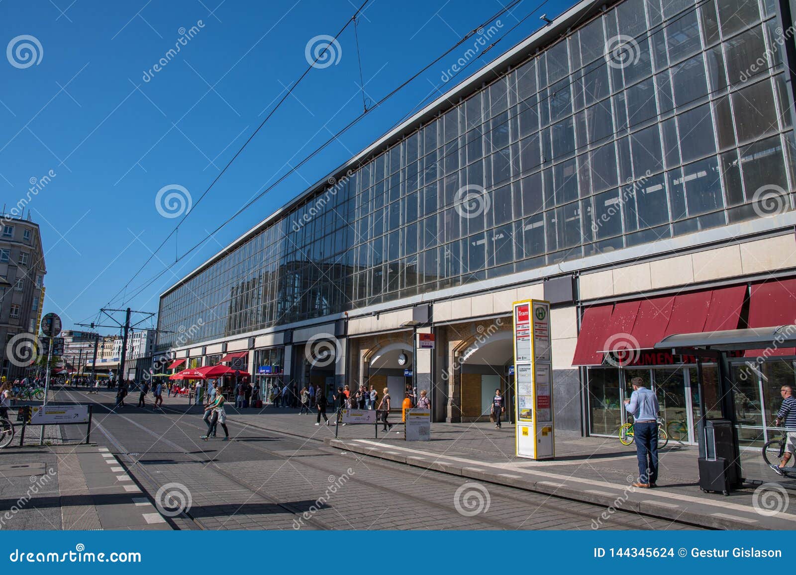 Berlin Alexanderplatz Train Station Editorial Stock Image - Image of ...