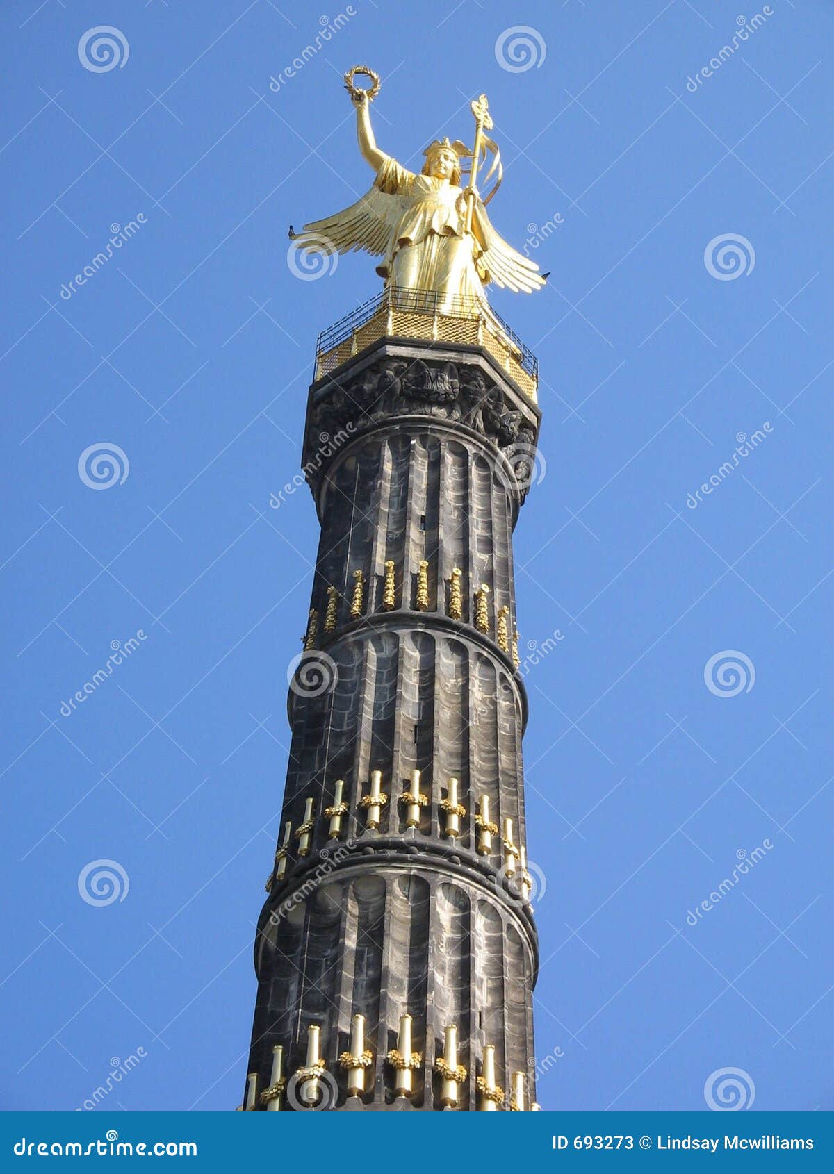 Berlin Angel stock image. Image of angel, famous, building - 693273