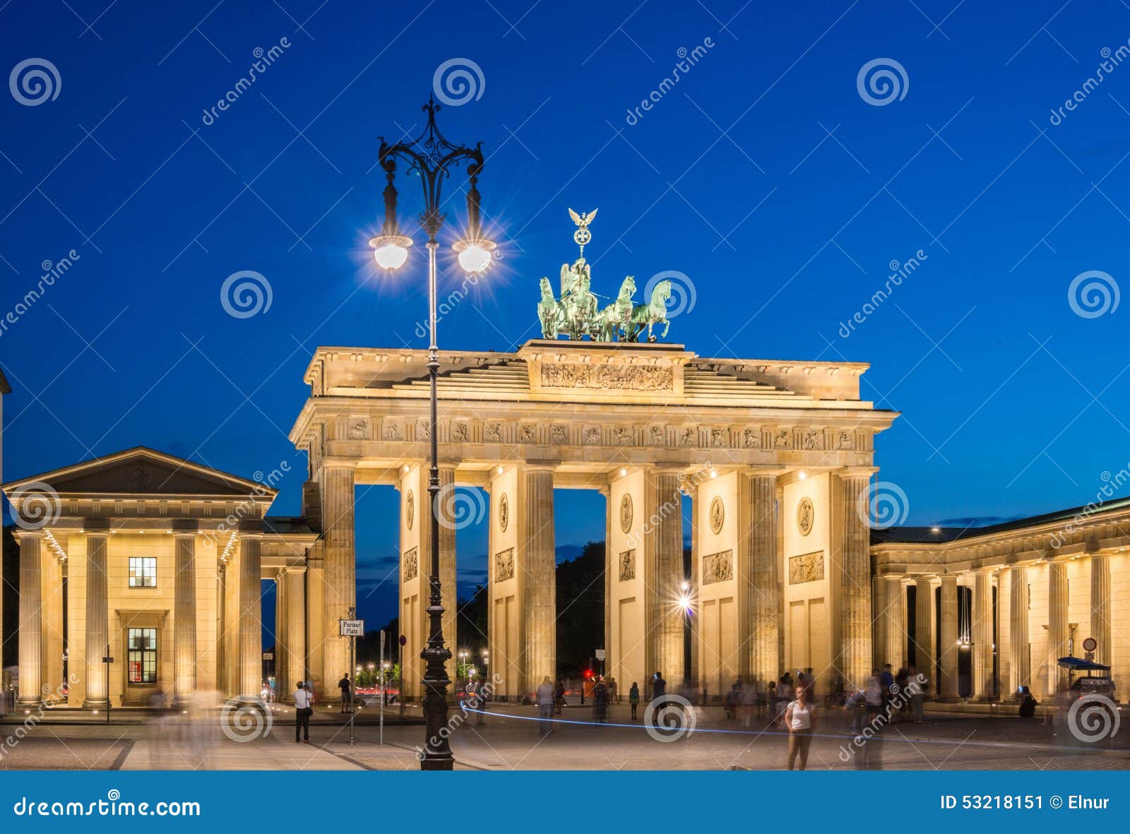 Berlin - AUGUST 4, 2013: Brandenburg Gate on Editorial Photo - Image of ...
