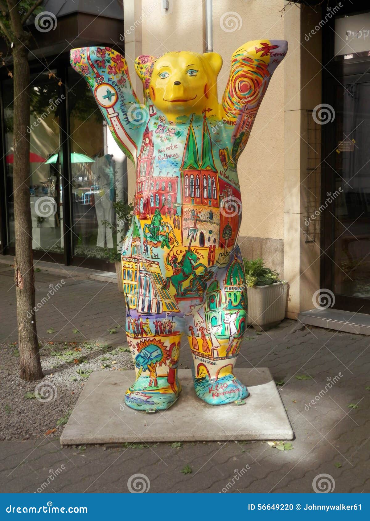 Berlin Bear editorial image. Image of travel, bear, size - 56649220