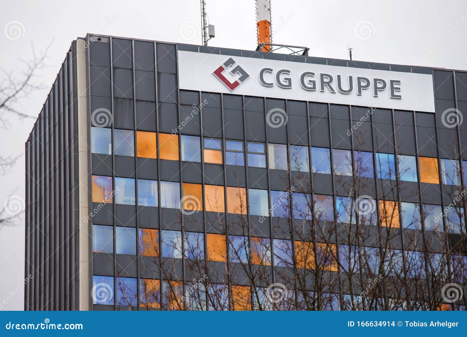 Cg Gruppe Building in Berlin Germany Editorial Stock Image - Image of ...