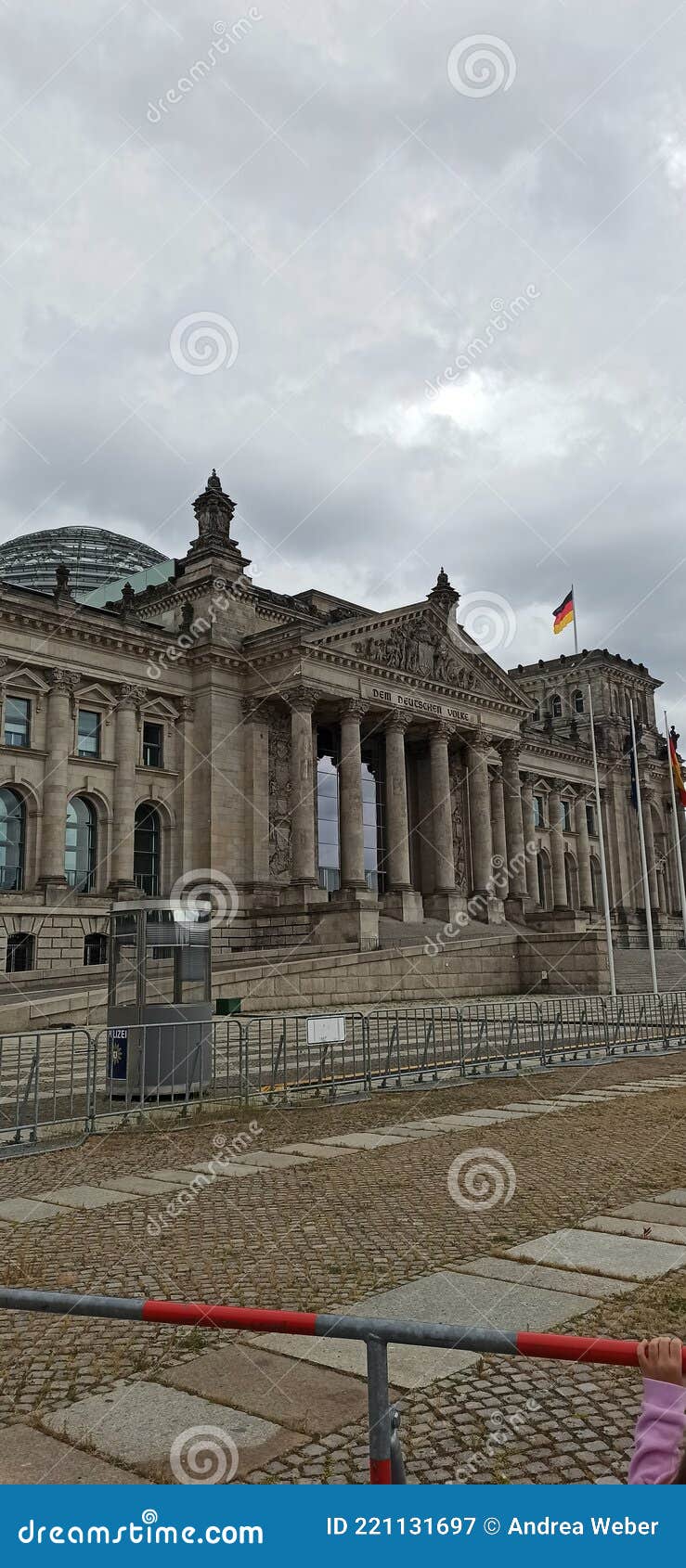 The Berlin Bundestag stock image. Image of building - 221131697