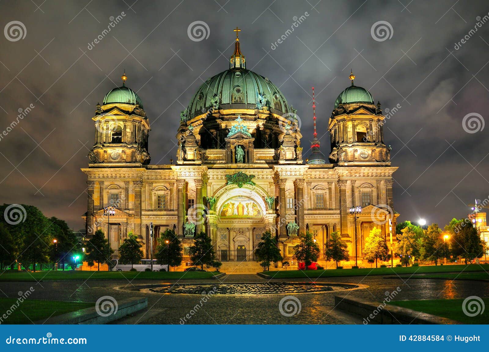 Berlin Cathedral, Germany stock photo. Image of evangelical - 42884584