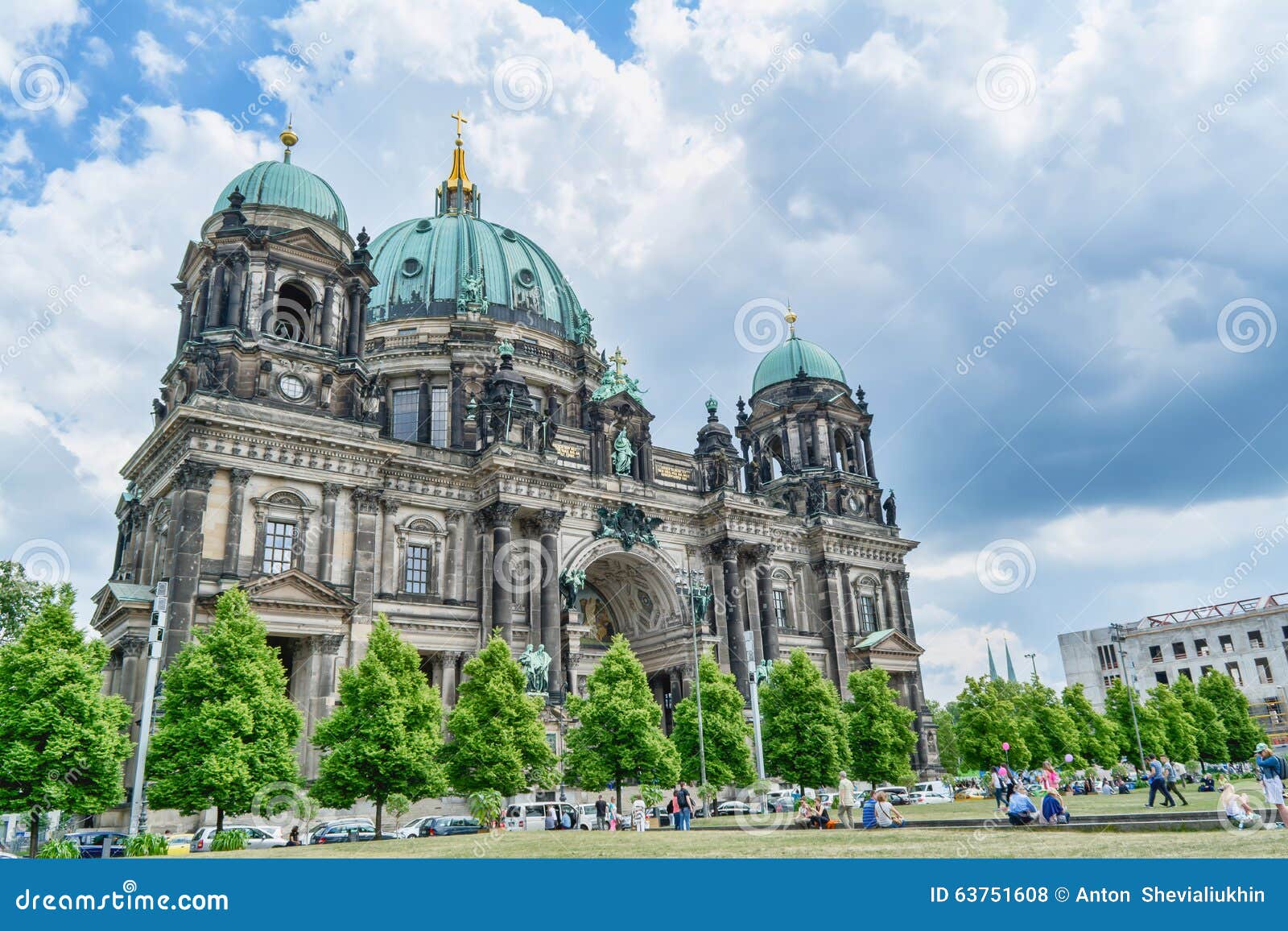 Berlin Cathedral - the Largest Protestant Church in Germany Editorial ...