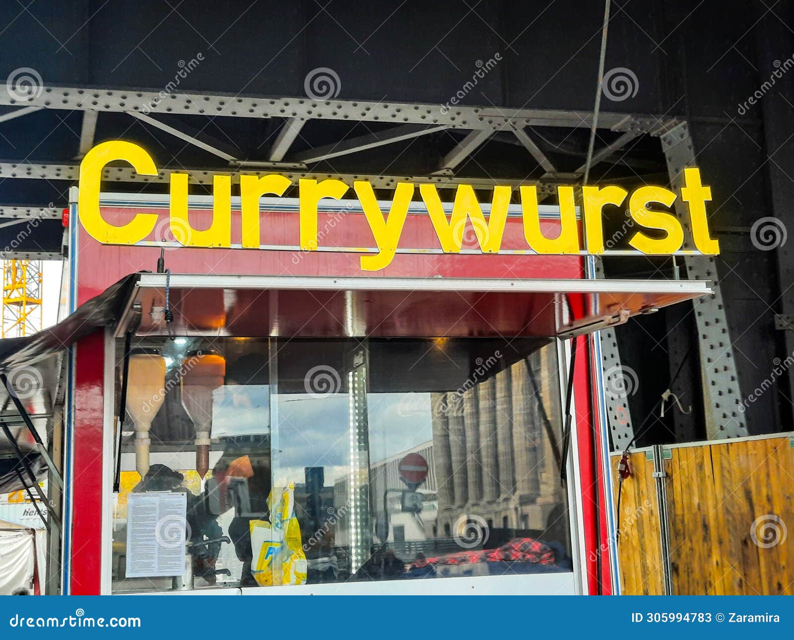 Berlin Currywurst stock image. Image of capital, tourism - 305994783