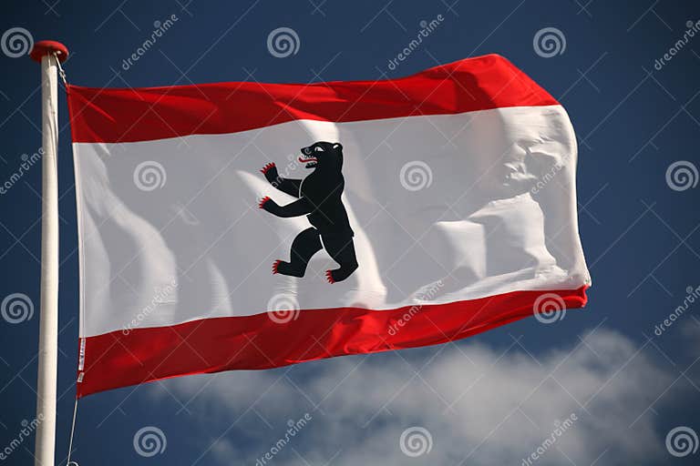Berlin-Flag stock image. Image of blue, flag, national - 1114369