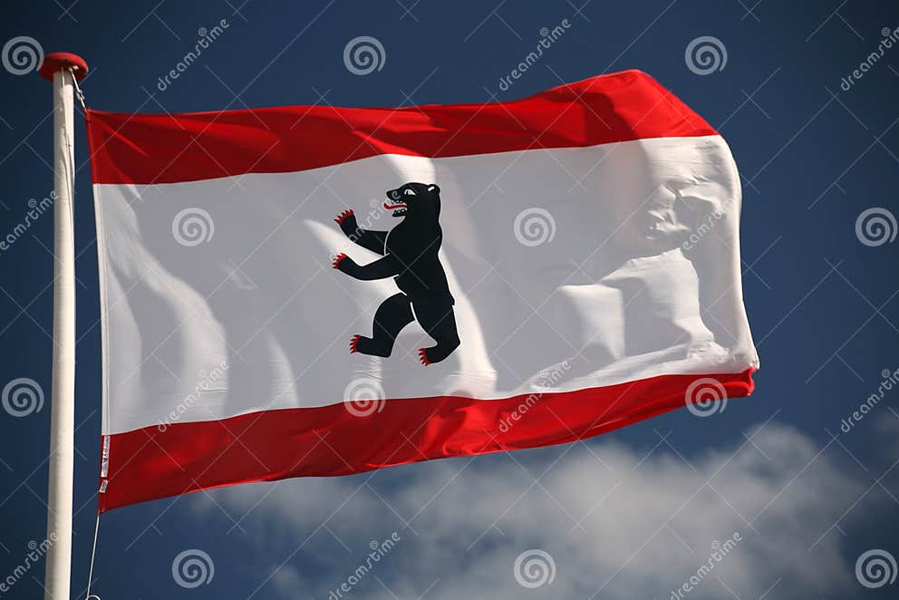 Berlin-Flag stock image. Image of blue, flag, national - 1114369