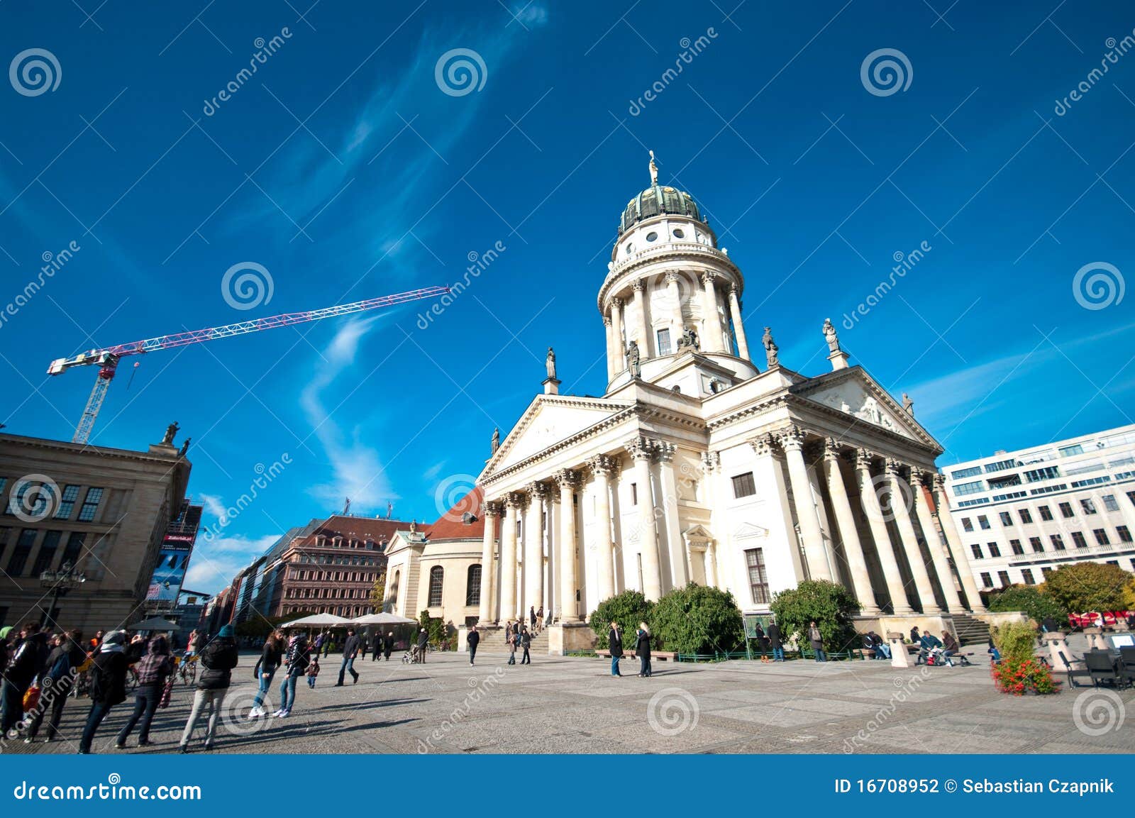 Berlin gendarmenmarkt fotografia editorial. Obraz złożonej z plac ...