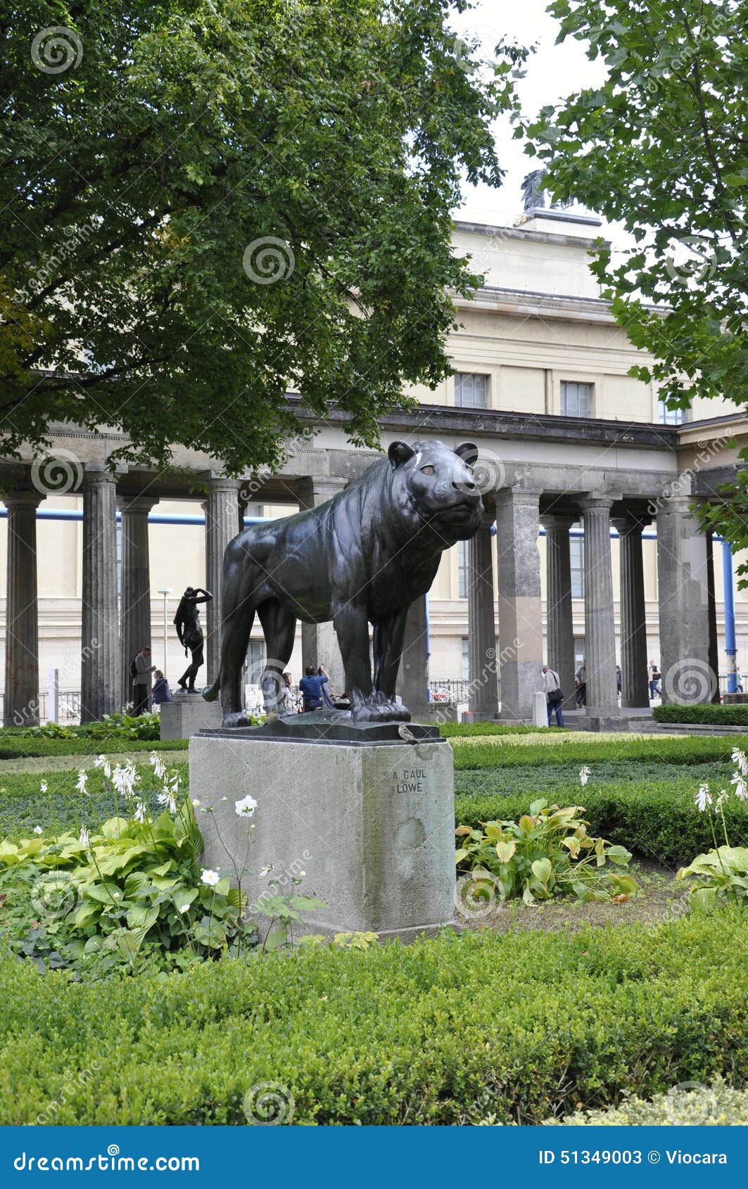 Berlin,Germany-august 27:Lion Statue of Pergamon Museum from Berlin in ...