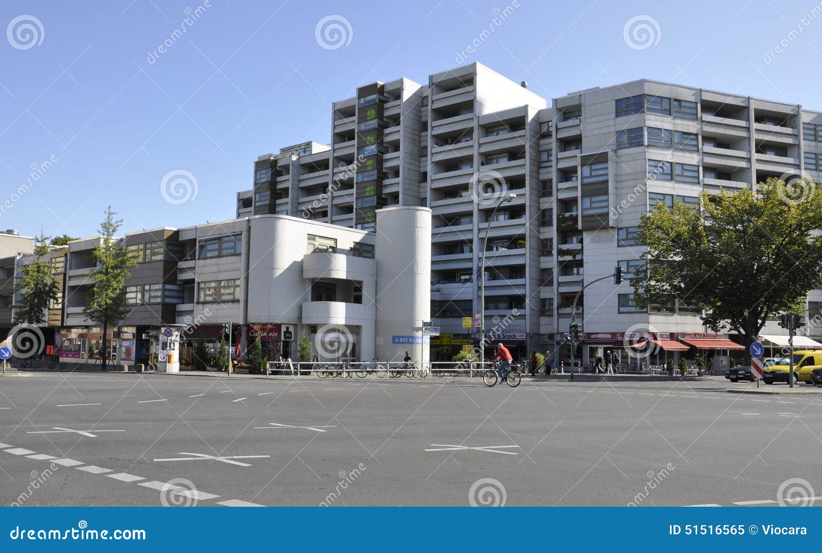 Berlin,Germany-august 27:Street View from Berlin in Germany Editorial ...