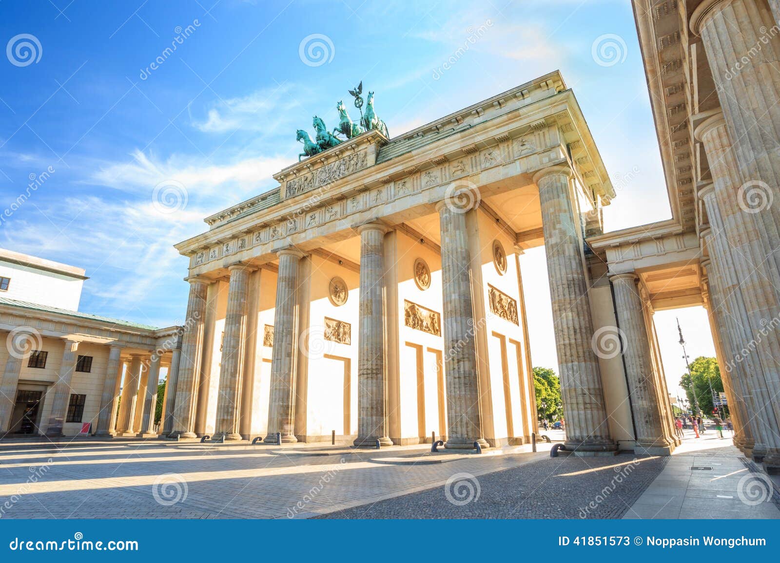 Brandenburg Gate - Berlin - Germany Stock Image - Image of building ...