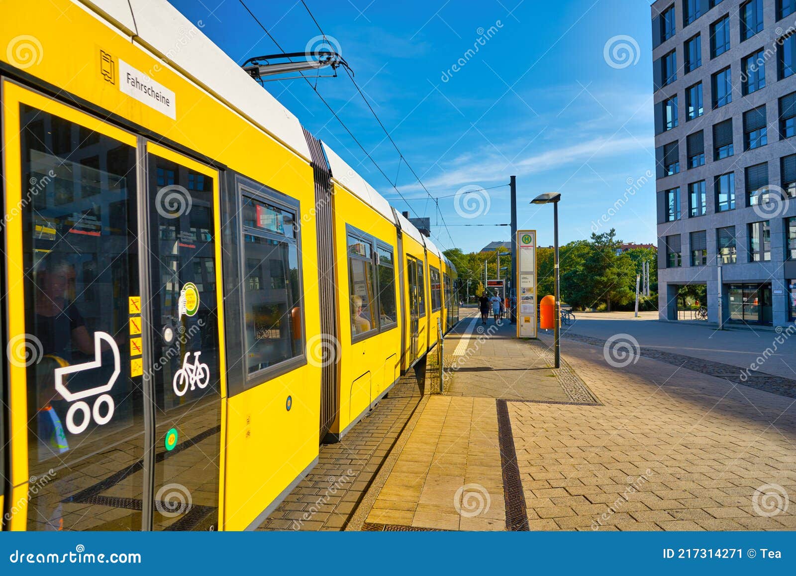 Bombardier Flexity Berlin Seen in the Daytime Editorial Photo - Image ...