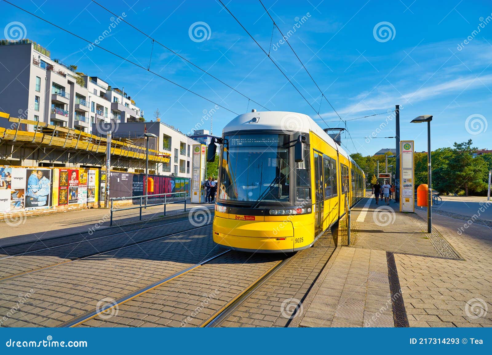 Bombardier Flexity Berlin Seen in the Daytime Editorial Stock Photo ...