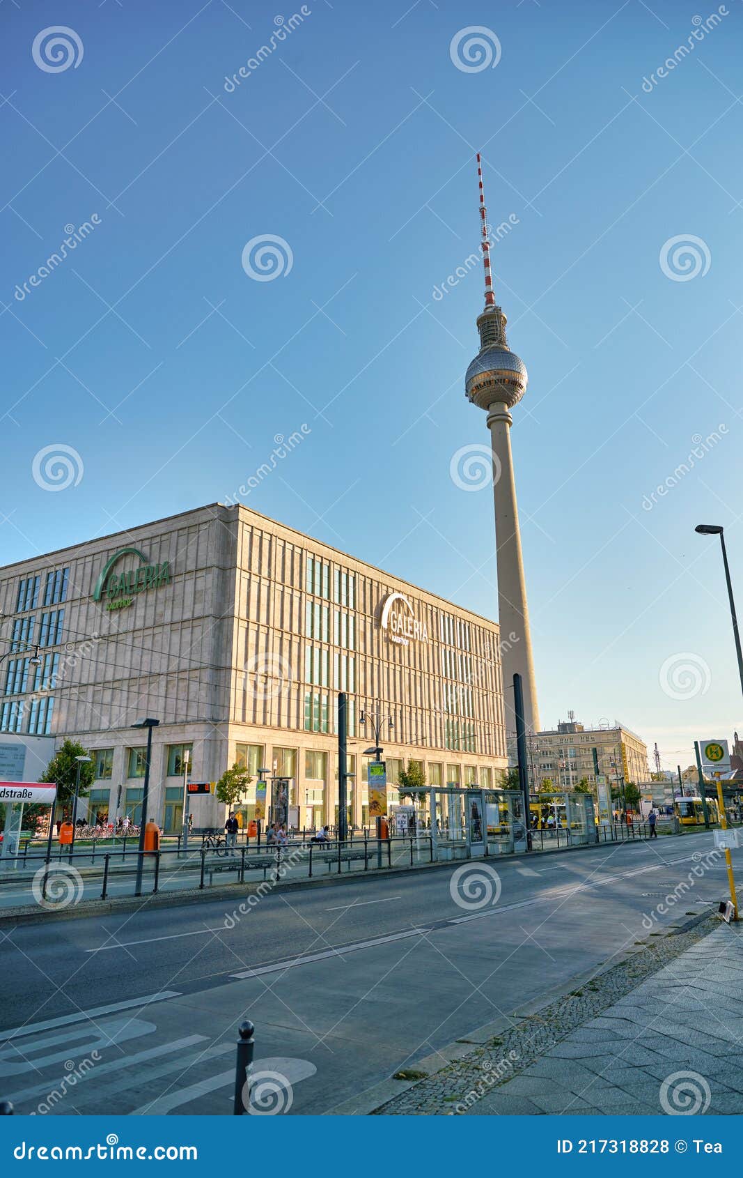 Berlin Urban Landscape in the Daytime Editorial Stock Photo - Image of ...