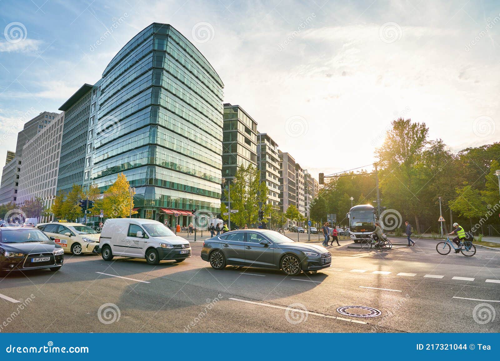 Berlin Urban Landscape in the Daytime Editorial Stock Image - Image of ...