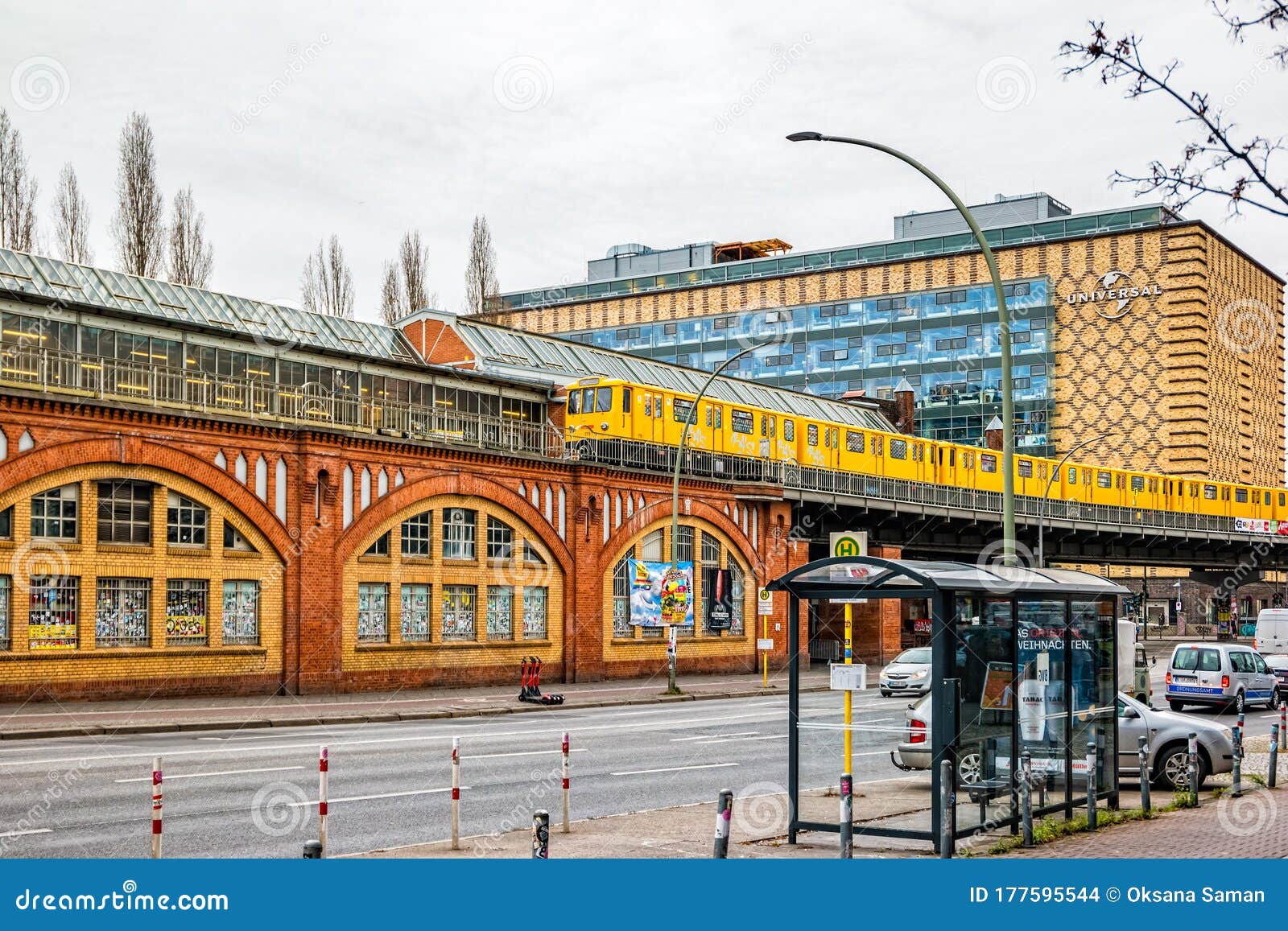 Kreuzberg District in Berlin Editorial Stock Image - Image of metro ...