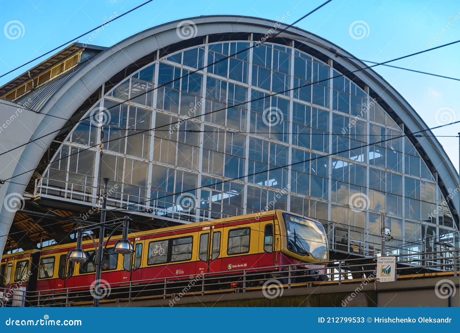 Berlin, Germany - December 02, 2016: Skytrain in Germany. the Train ...