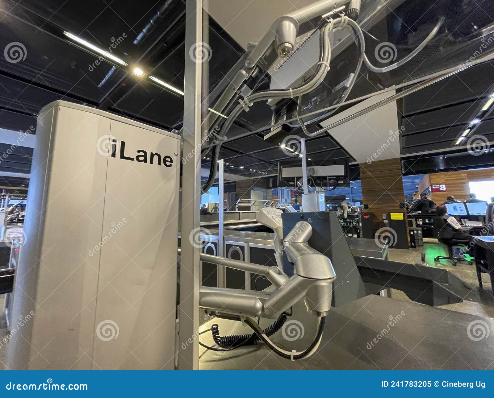 ILane Automatic Tray Return System Editorial Image - Image of departure ...