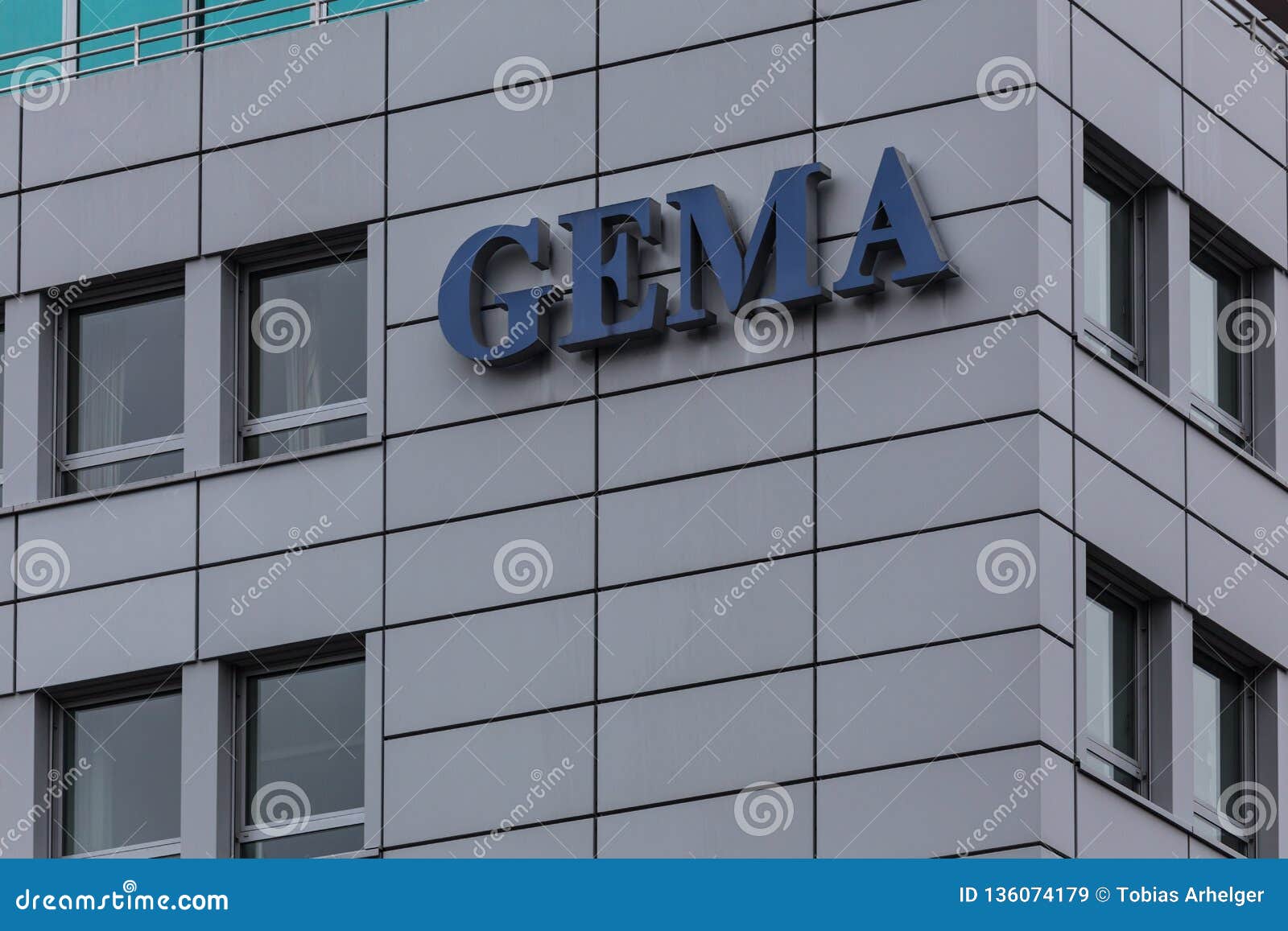 Berlin, Berlin/germany - 23 12 18: Gema Building in Berlin Germany ...