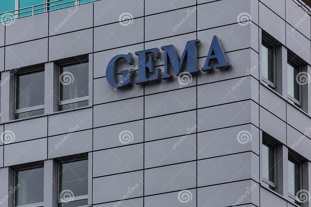 Berlin, Berlin/germany - 23 12 18: Gema Building in Berlin Germany ...