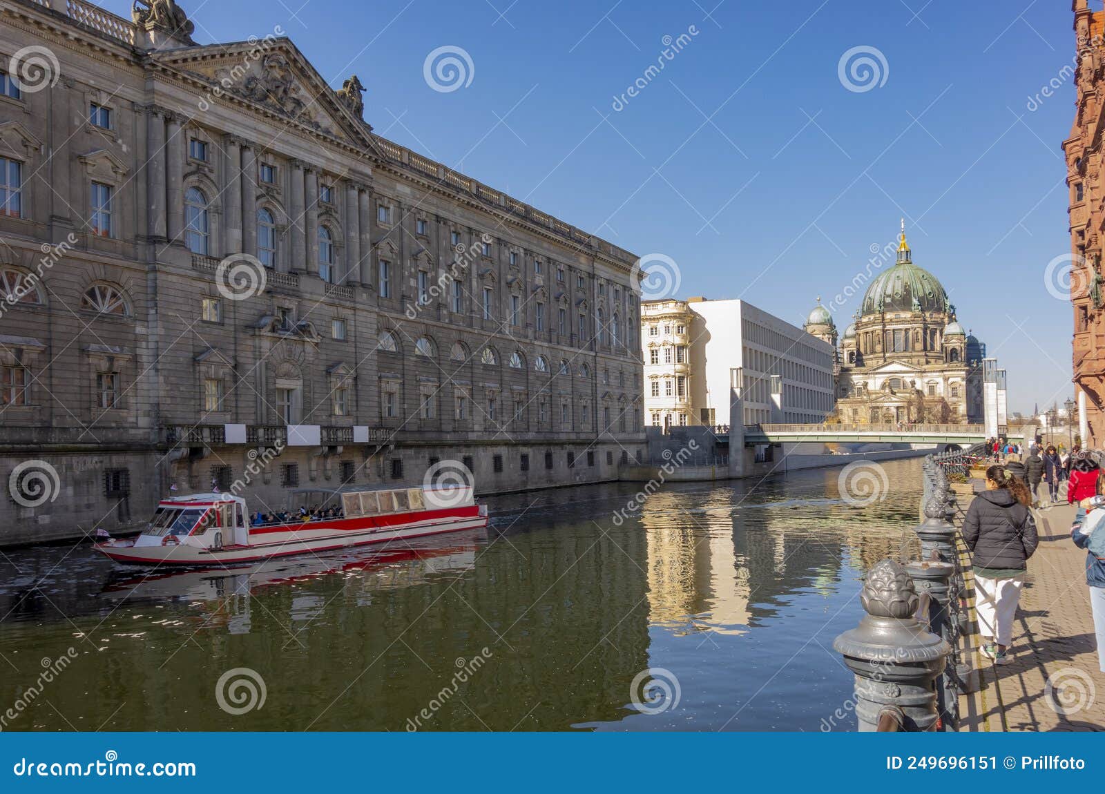Berlin in Germany editorial photo. Image of house, bridge - 249696151