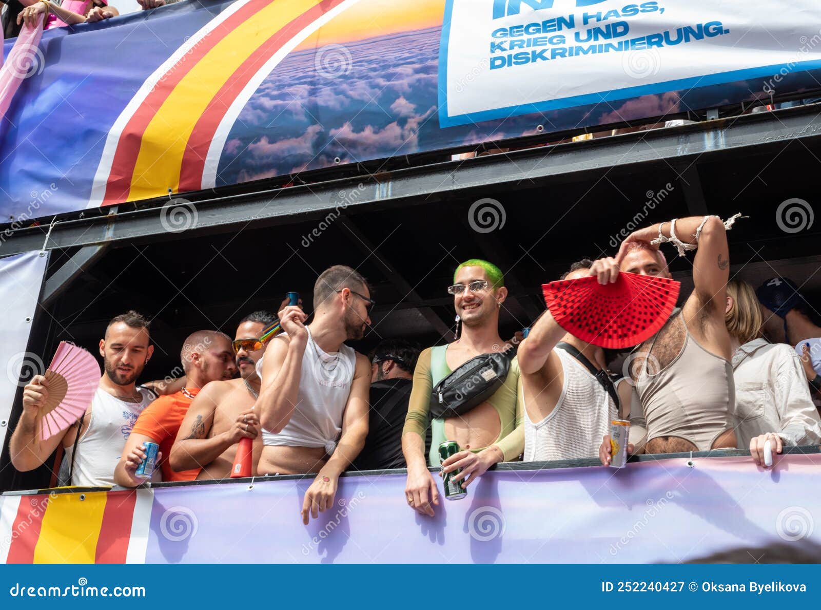 Christopher Street Day in Berlin Editorial Photography - Image of ...