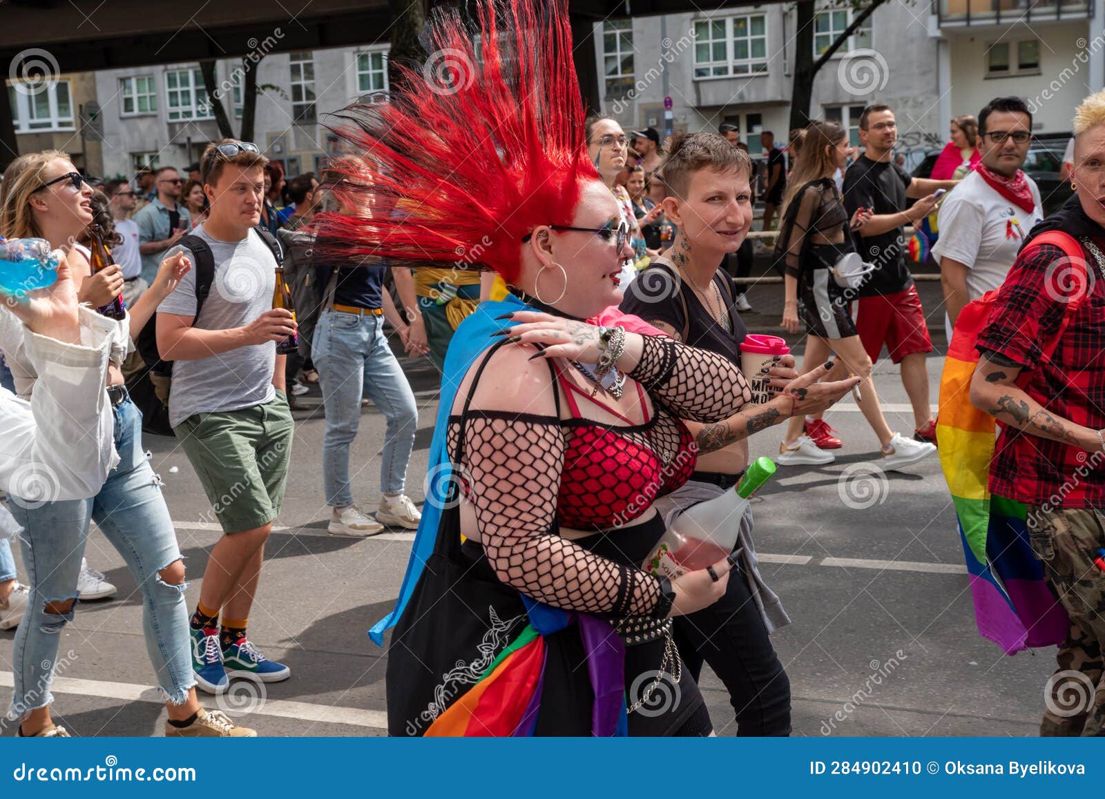 The Berlin Pride Celebration Also Known As Christopher Street Day (CSD ...
