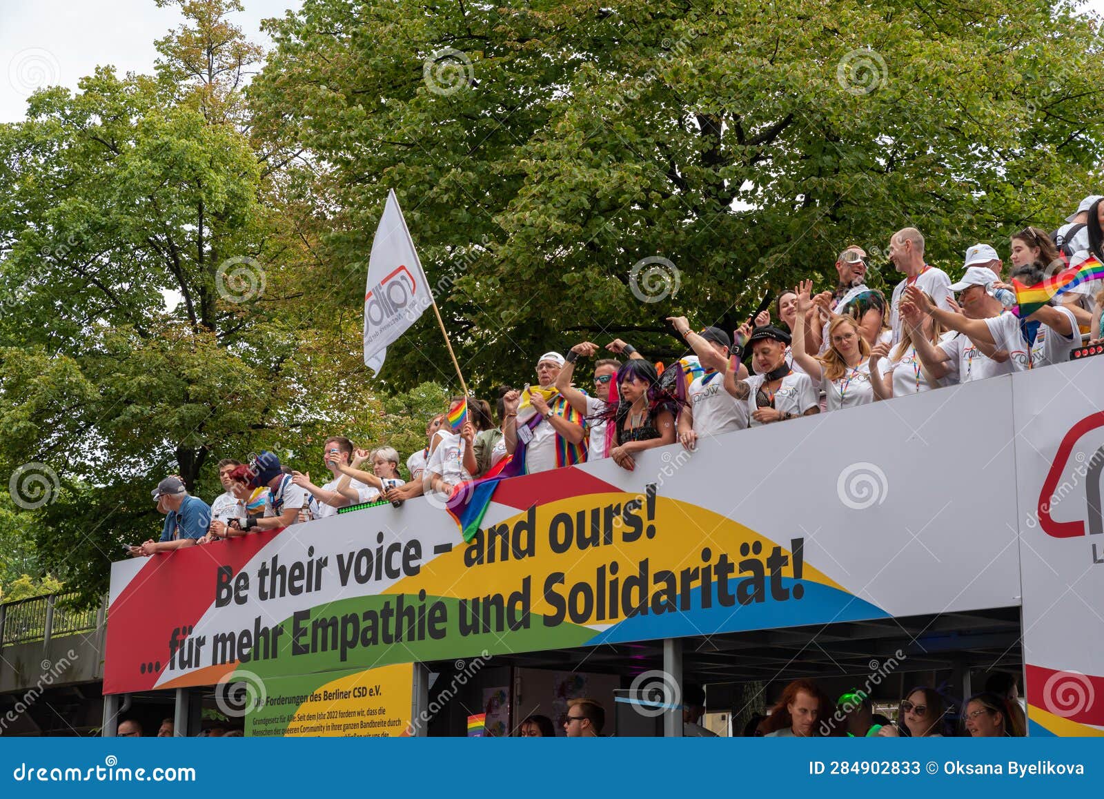 The Berlin Pride Celebration Also Known As Christopher Street Day (CSD ...
