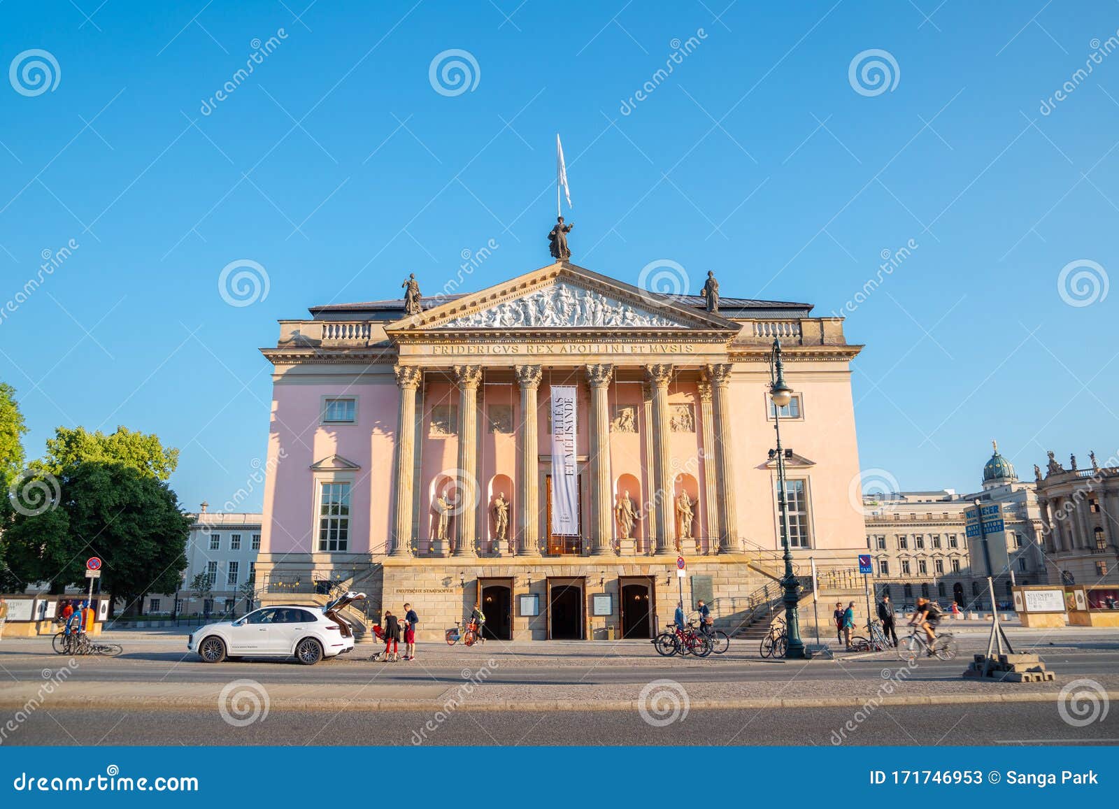 The Berlin State Opera Staatsoper Unter Den Linden in Berlin, Germany ...