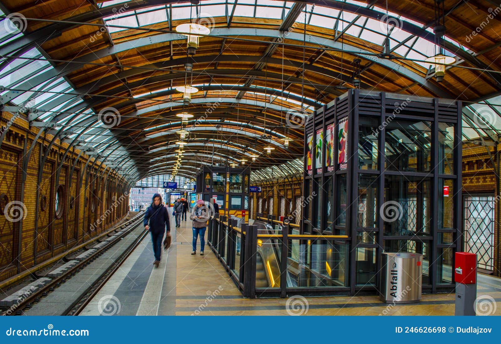 BERLIN, GERMANY, MARCH 12, 2015: Detail of Old Style Looking Train ...