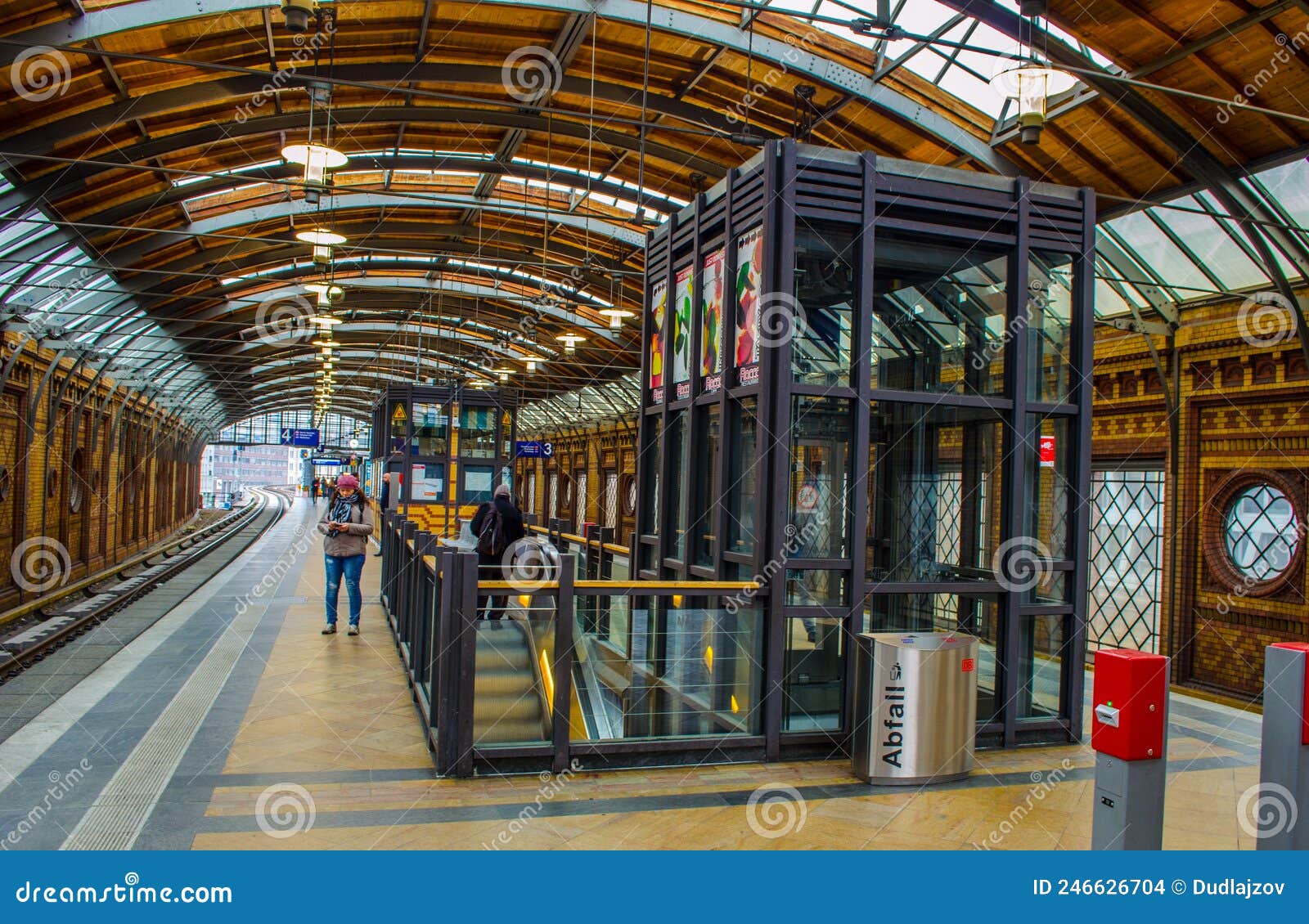 BERLIN, GERMANY, MARCH 12, 2015: Detail of Old Style Looking Train ...