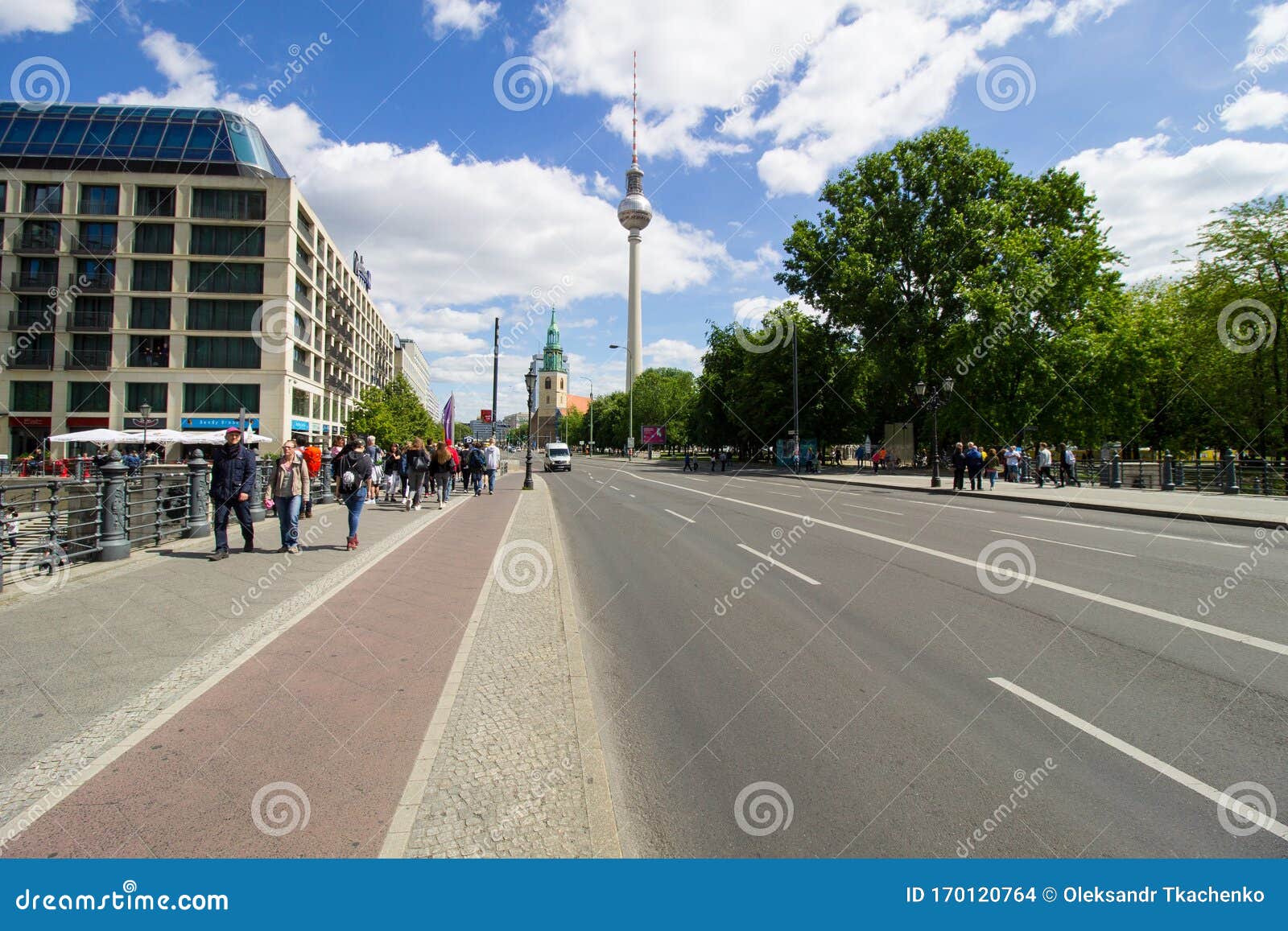 Alexanderplatz Square in Berlin, Germany Editorial Stock Image - Image ...
