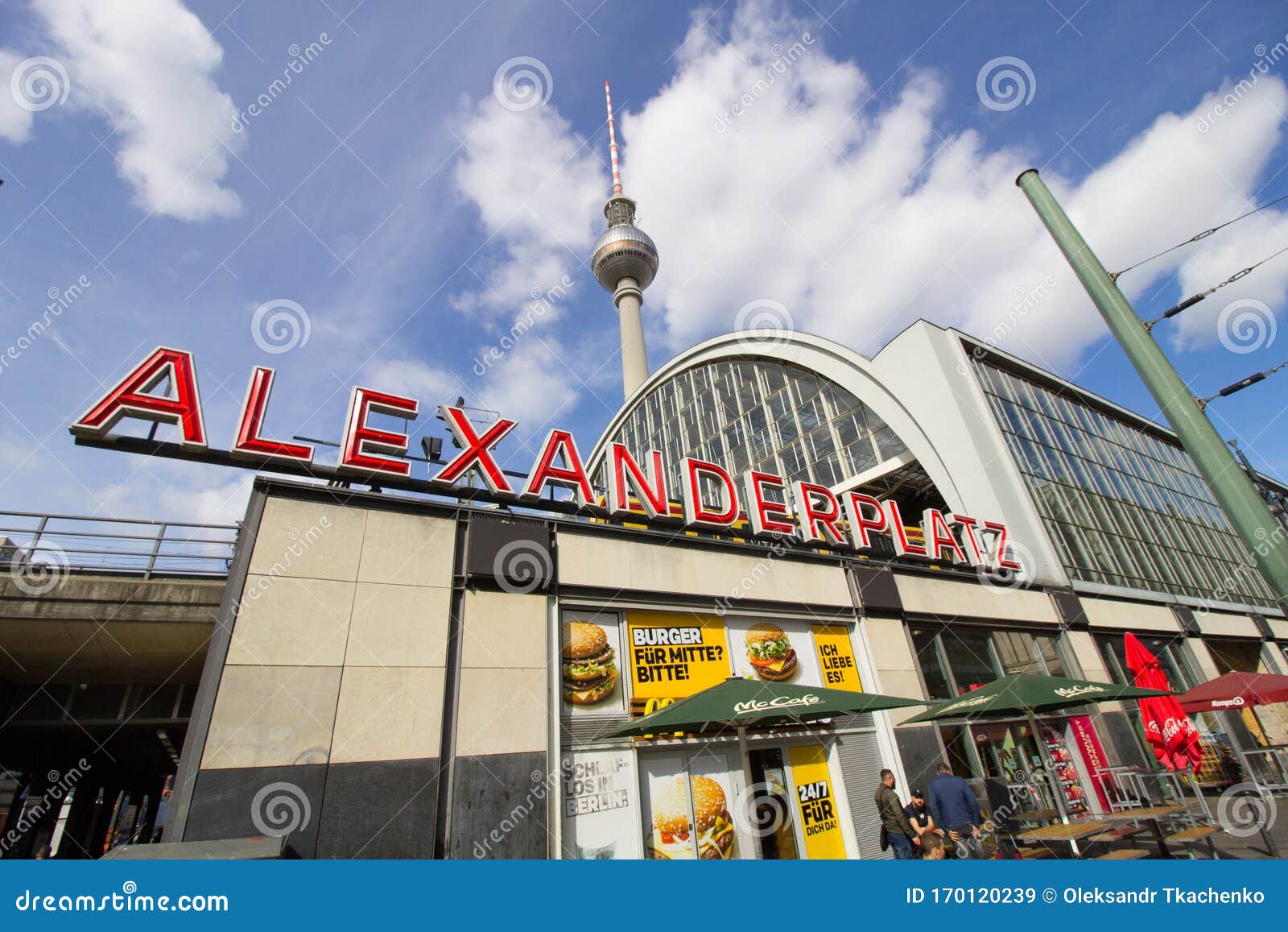 Tourists on the Alexanderplatz Square Editorial Stock Image - Image of ...