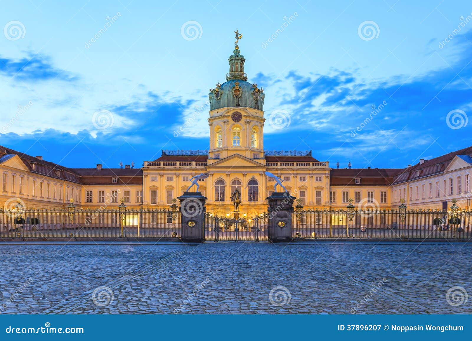 Charlottenburg Palace - Berlin - Germany Stock Image - Image of travel ...