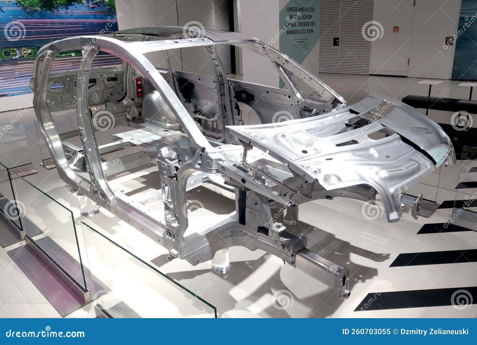Berlin, Germany, October 1, 2022: Car Frame. the Design of the Car on ...