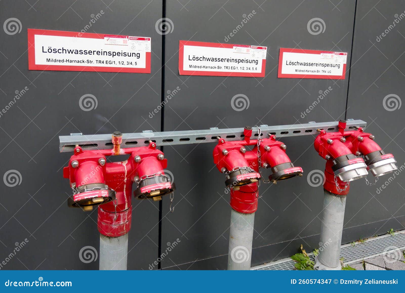 Berlin, Germany, October 1, 2022: Fire Extinguishing Systems. Fire ...