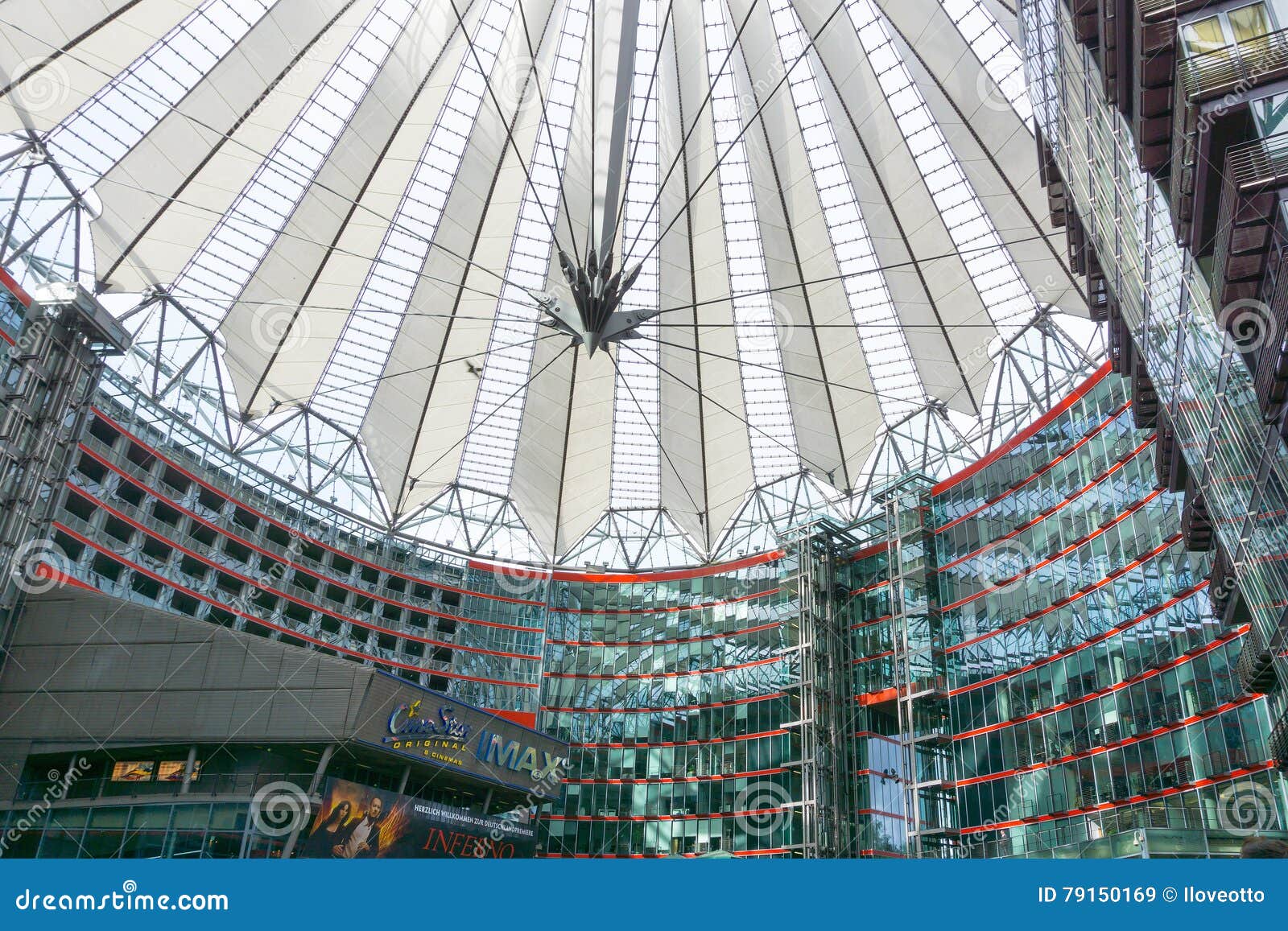 BERLIN, GERMANY- October 8, 2016: Potsdamer Platz is an Important ...