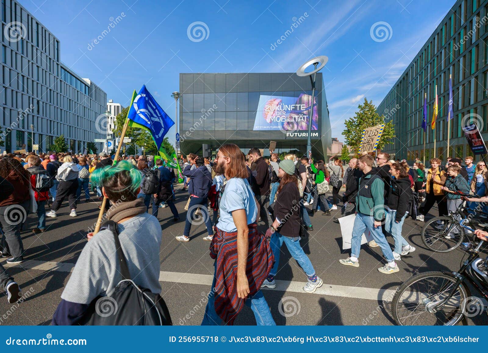 Fridays for Future Demonstration in Berlin Editorial Stock Photo ...
