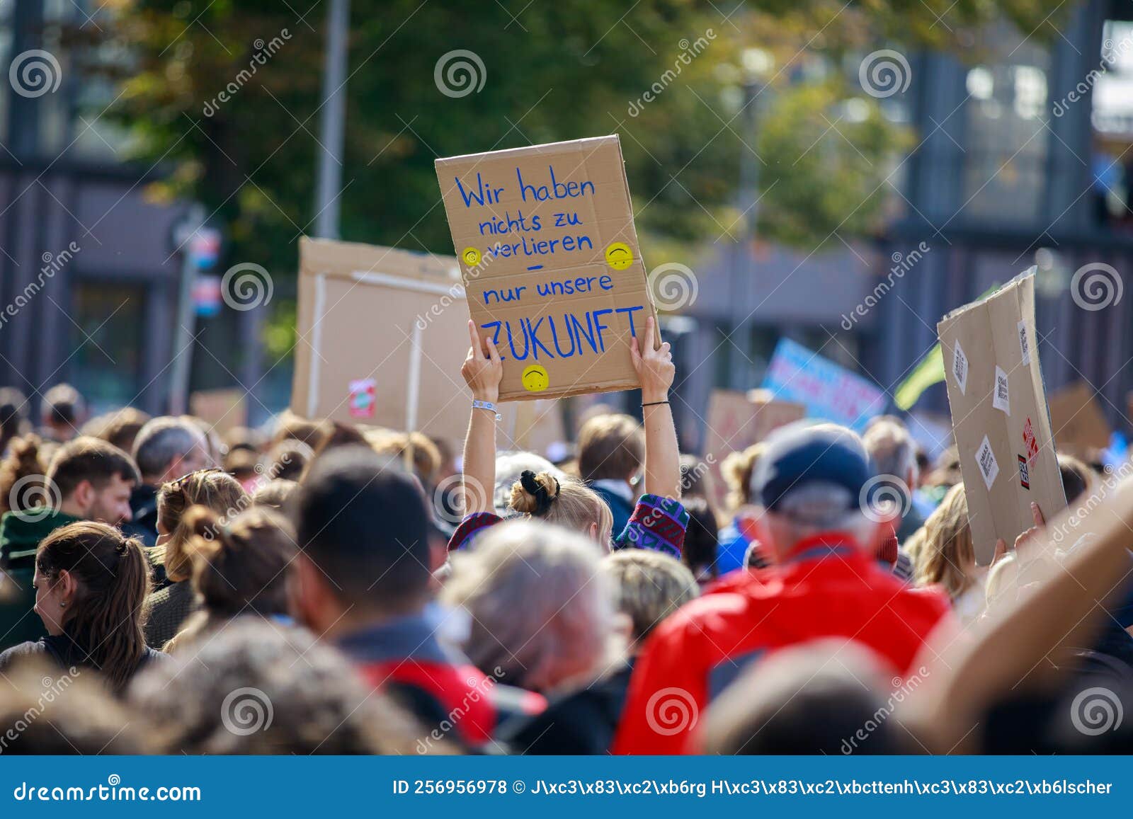 Fridays for Future Demonstration in Berlin Editorial Stock Photo ...